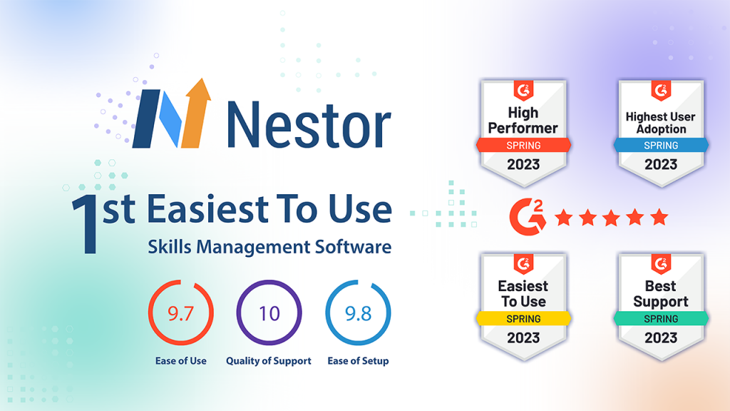 G2 Spring Awards: Nestor Ranked 1st Easiest to Use in Skills Management Software - Nestor